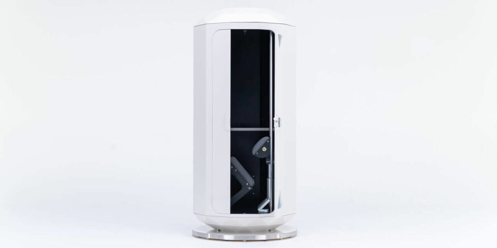 Japanese Standing Sleeping Pod Supports Your Office Slumber