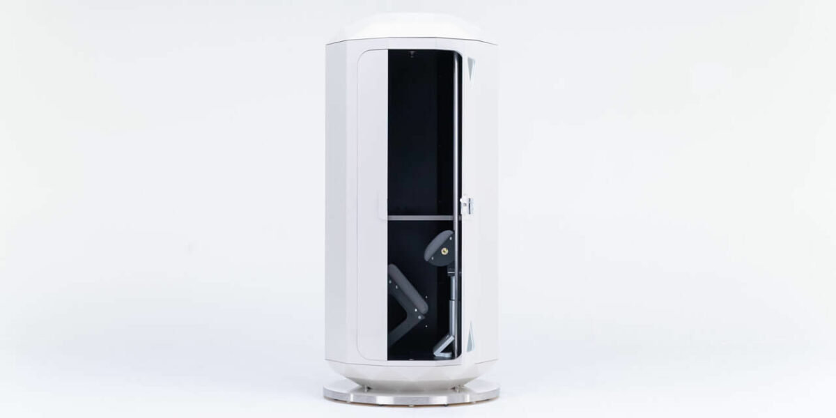 Japanese Standing Sleeping Pod Supports Your Office Slumber