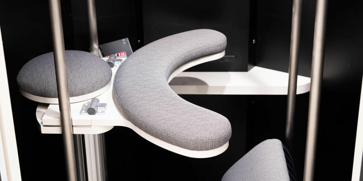 Japanese Standing Sleeping Pod Supports Your Office Slumber
