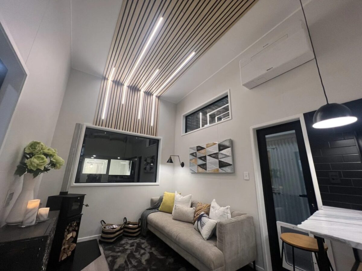 Tiny One Marco House Touts Mezzanine Bedroom & Rooftop Deck