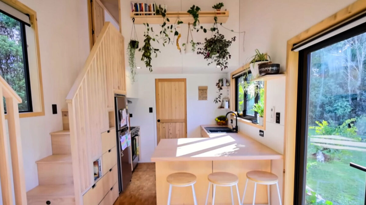 This Tiny House Flaunts Clever Storage Design and Dual Lofts