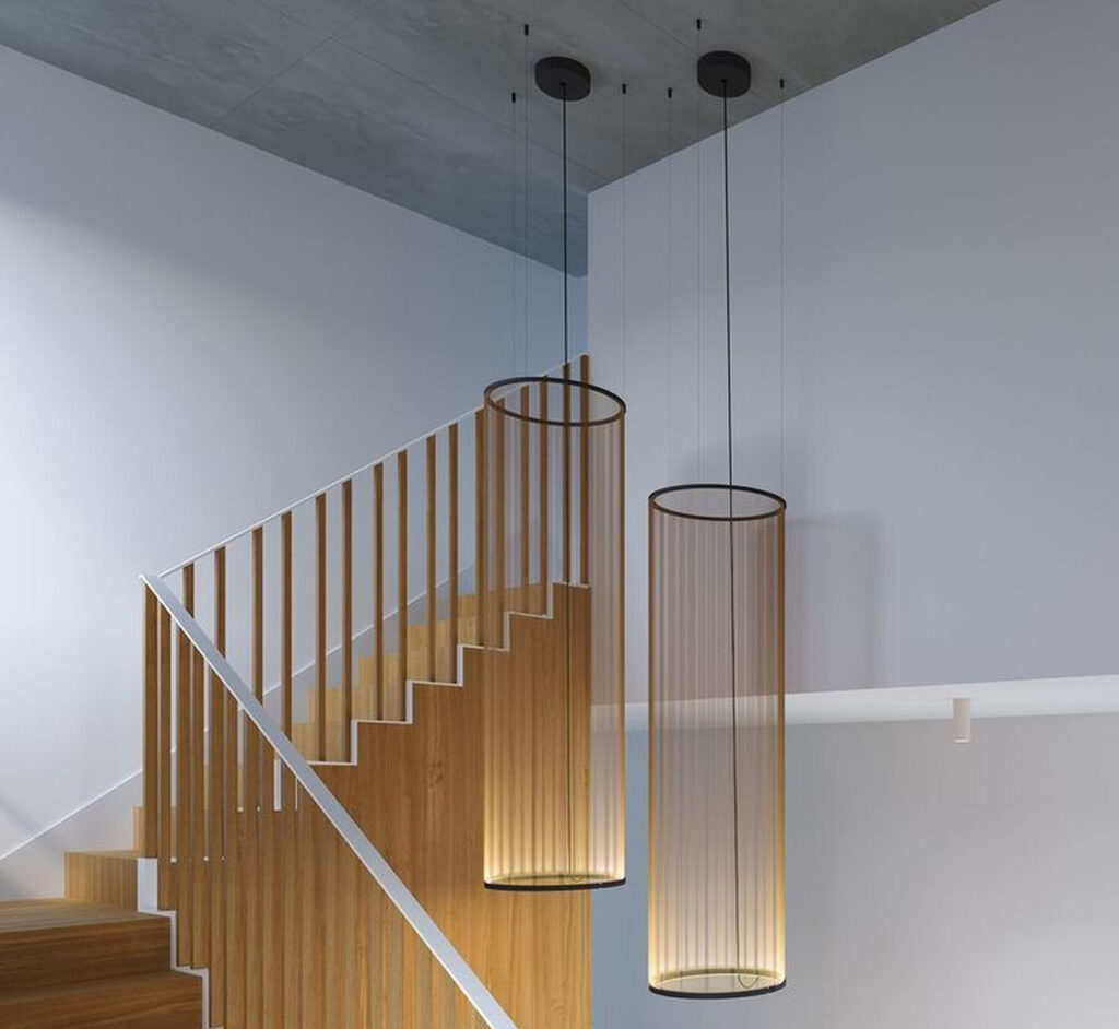 Array Pendant Light Creates Grasping Light and Shadow Affair