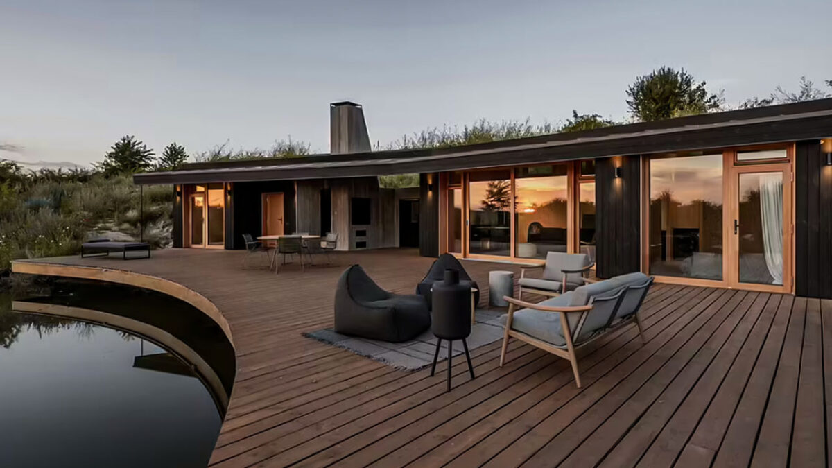 CLT House Boasts Design and Grandeur, Flaunts a Fishpond