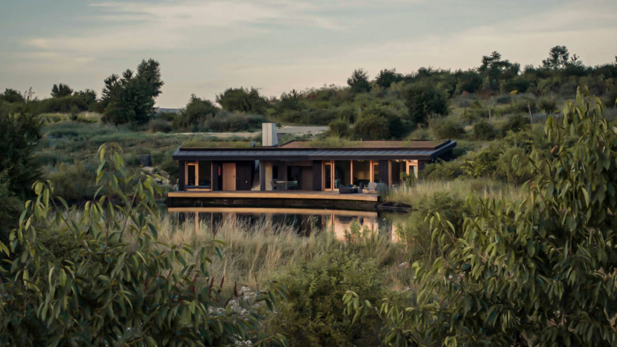 CLT House Boasts Design and Grandeur, Flaunts a Fishpond