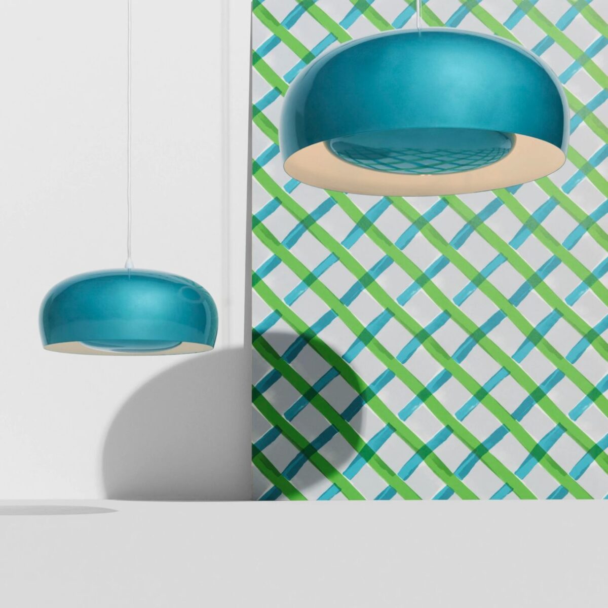 Brush Pendant Light is Dramatic Mood-Lifter in Bland Spaces