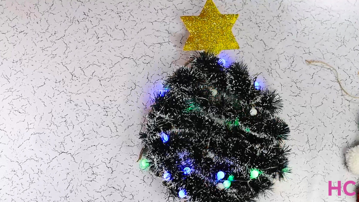 How to Make a DIY Christmas Tree Wreath? Tutorial w/Video