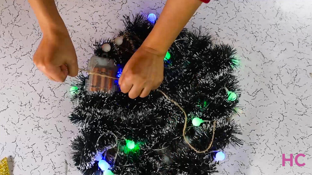 How to Make a DIY Christmas Tree Wreath? Tutorial w/Video