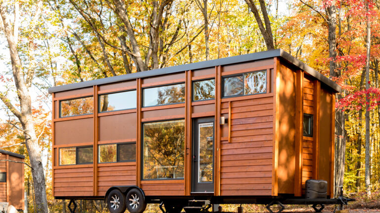 $98K Escape Traveler XL Tiny House Sleeps Eight in Well-lit Space