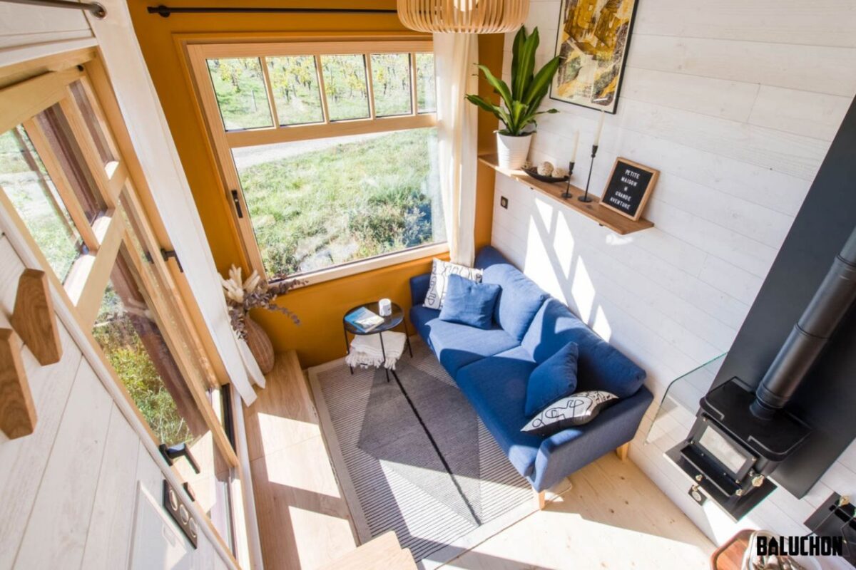 Golden Hour Tiny House Boast a Bright and Functional Interior
