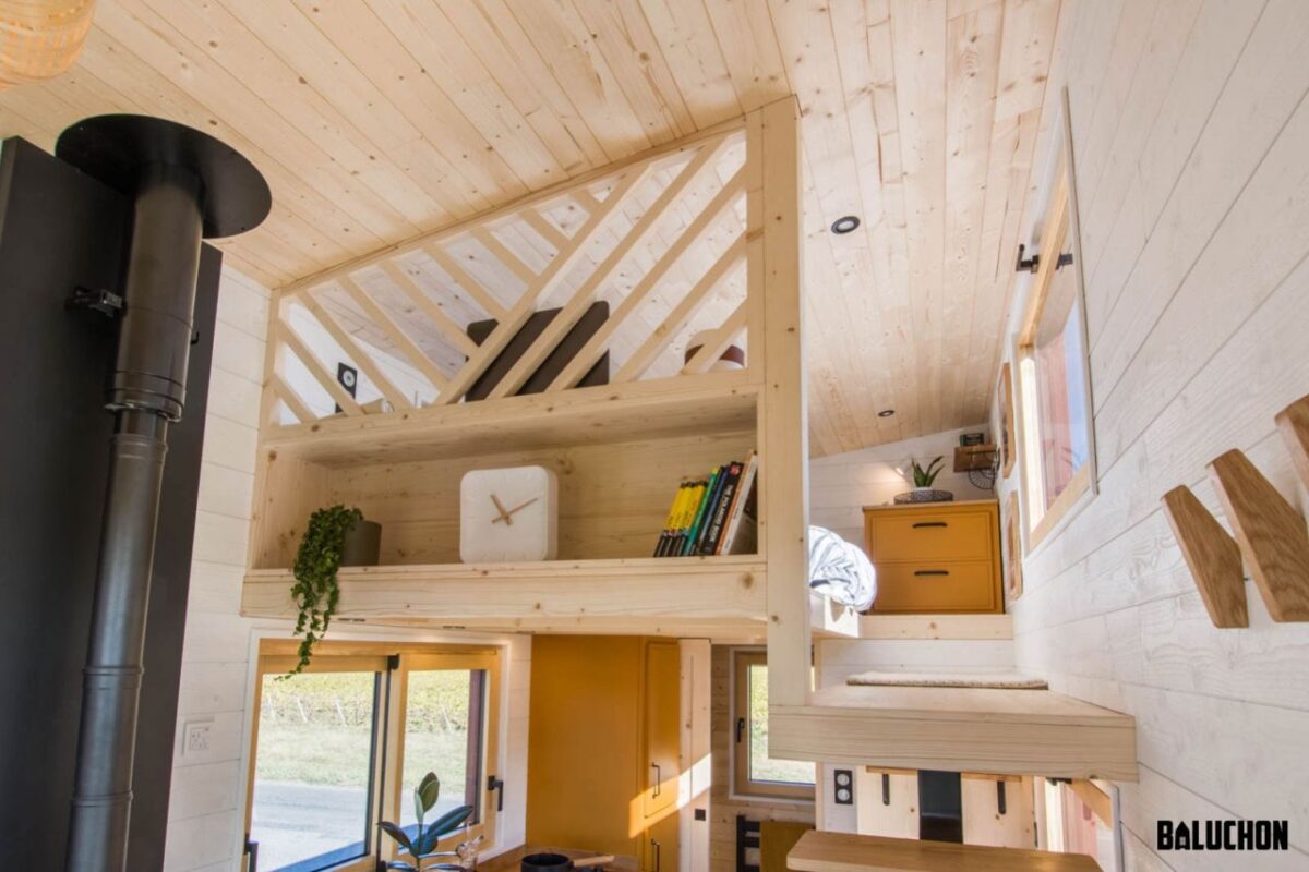 Golden Hour Tiny House Boast a Bright and Functional Interior