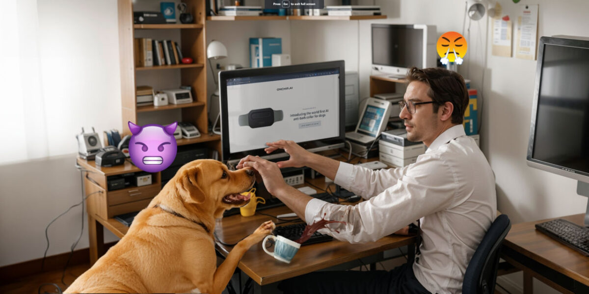 HushPuppy Dog Bark Collar Uses AI to Limit Excessive Barking