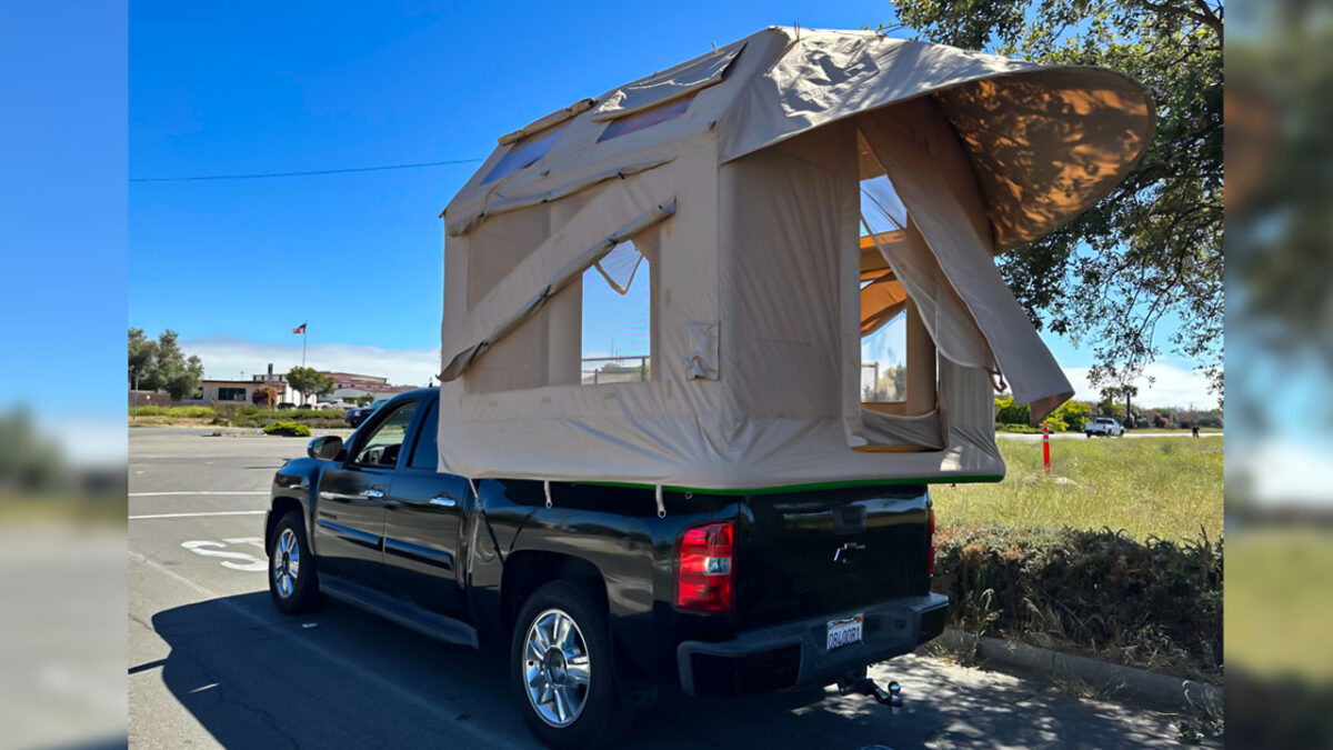 Life Cube’s LC-8 Tent Serves as a Micro-Cabin on Water or Land