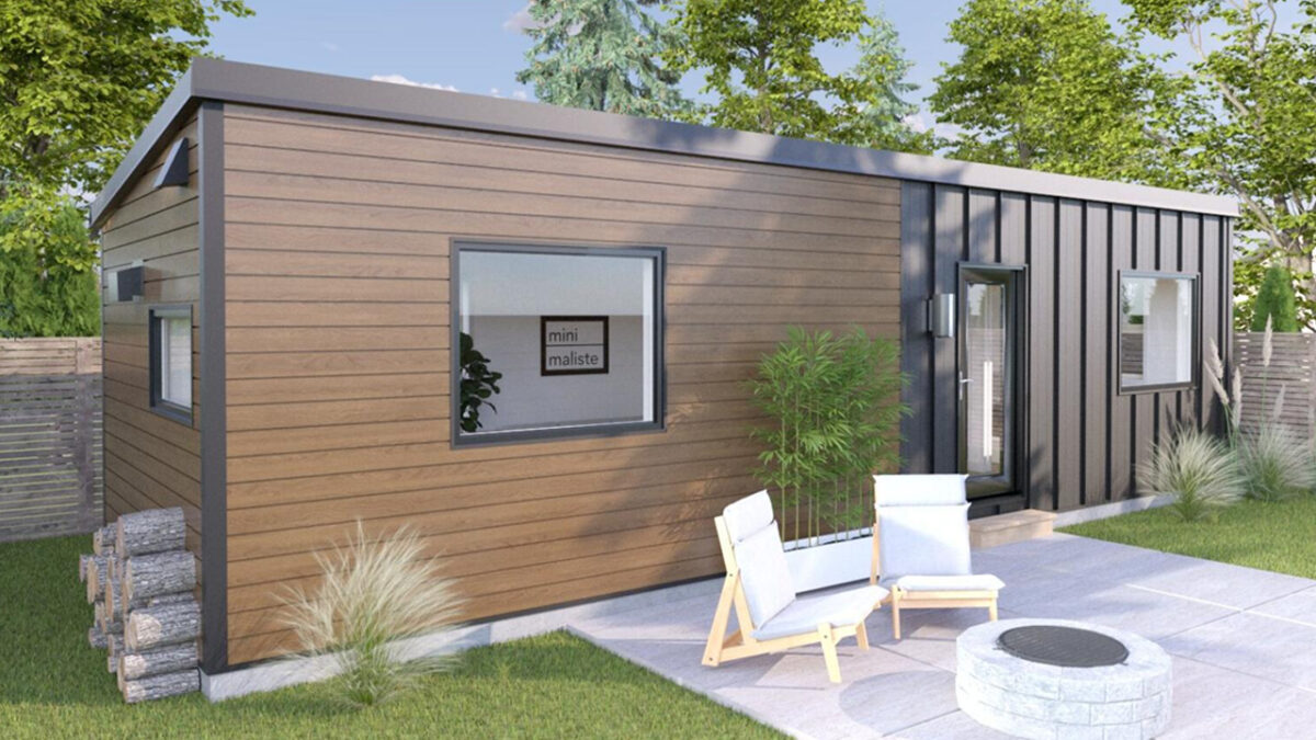 Mini 35 ADU is Full-Fledged Tiny House With Main-Level Bedroom