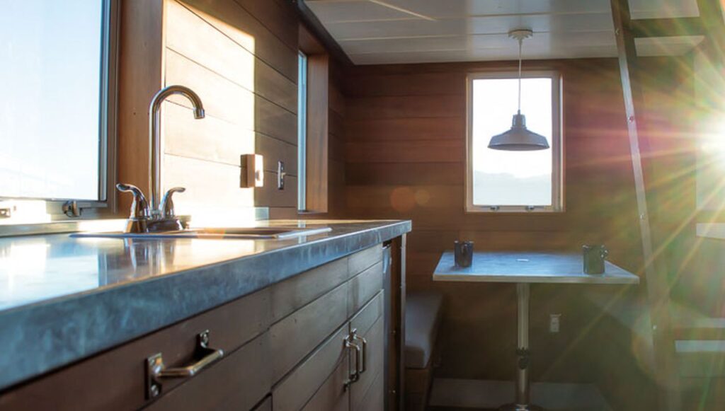 16ft Miter Box Tiny House Feature Two Bedrooms