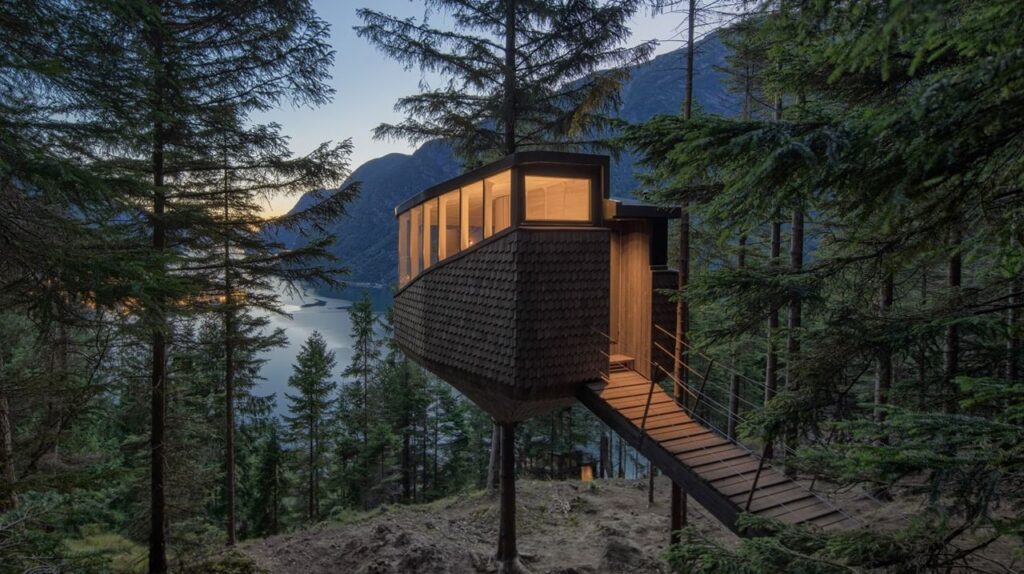 Mountaintop Treehouses is a Getaway Offering Picturesque Views