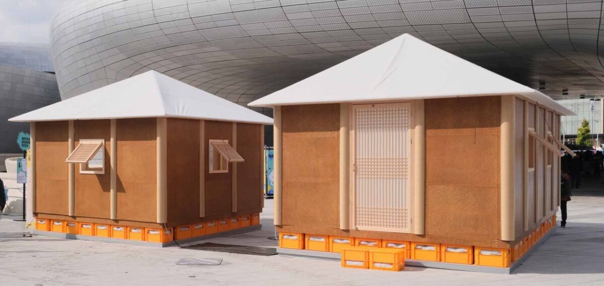 Shigeru Ban’s Paper Temporary Tiny House is a Relief Habitat