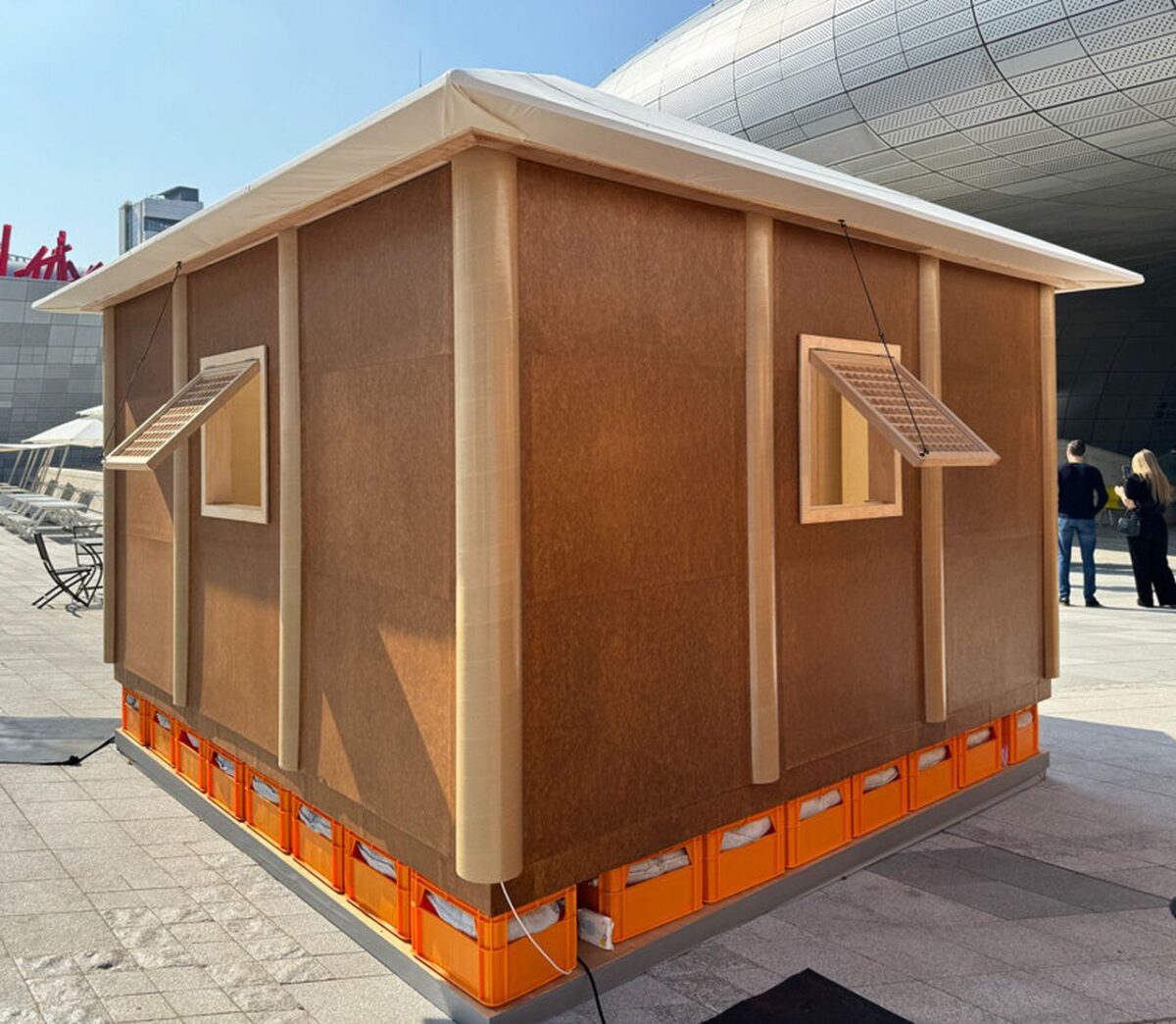Shigeru Ban’s Paper Temporary Tiny House is a Relief Habitat