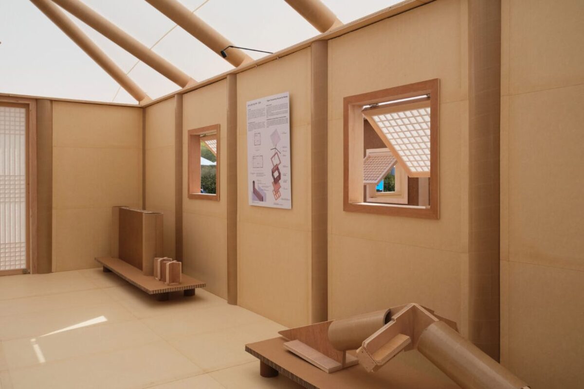 Shigeru Ban’s Paper Temporary Tiny House is a Relief Habitat