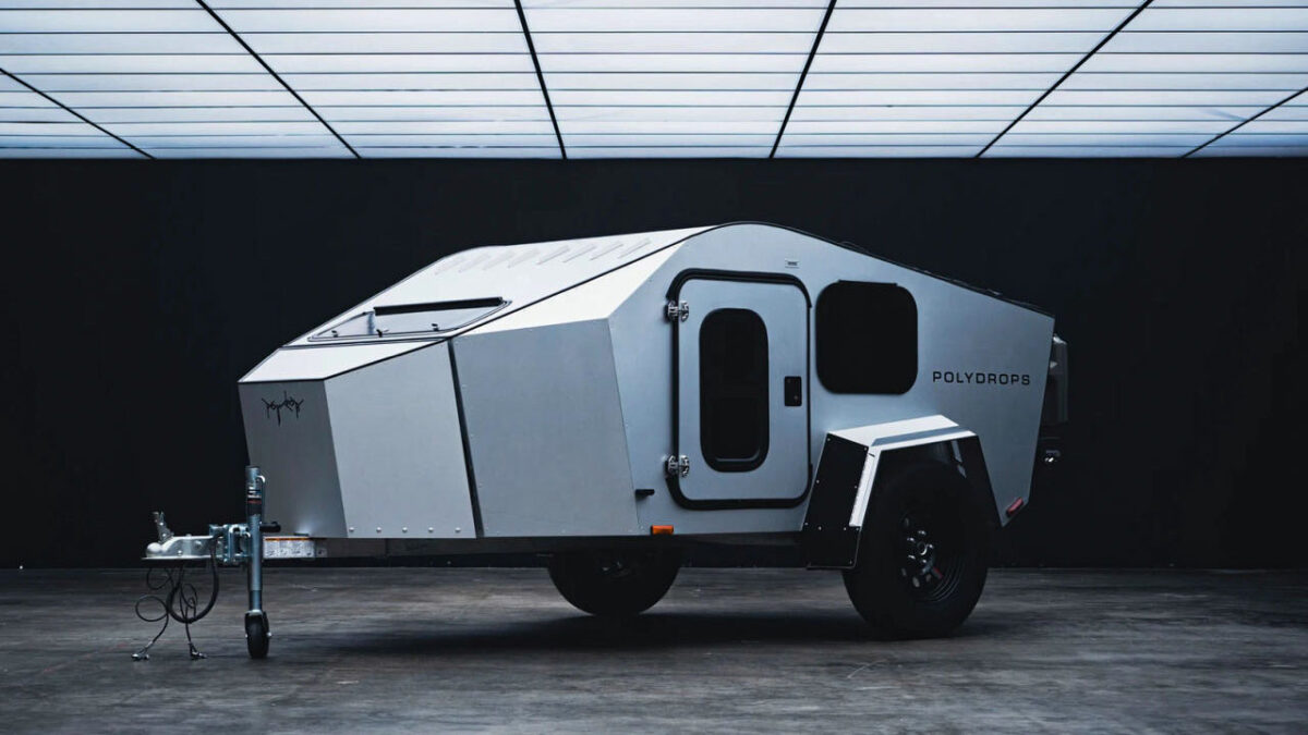 Polydrops XP19 is Zero-Emission, Solar-Powered Camping Trailer