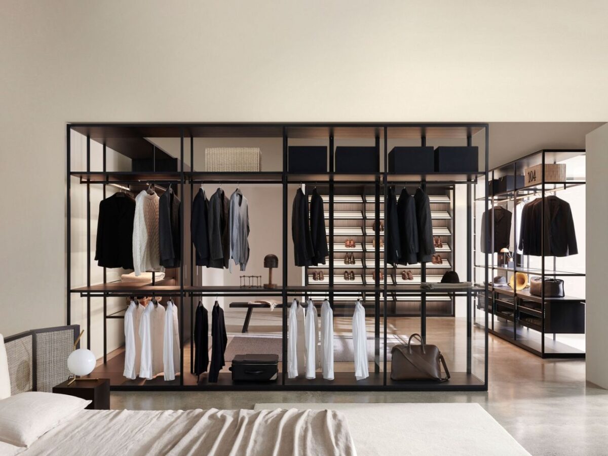 Porro’s Storage Raises the Bar With Opulent Walk-in-Closet