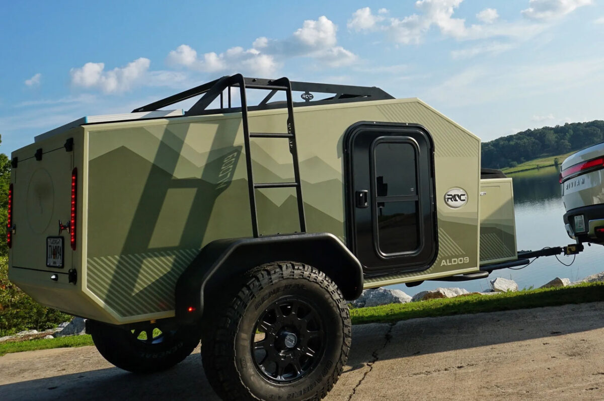 ALD09 Trailer Is Solar-Powered and Durable for Rugged Terrains