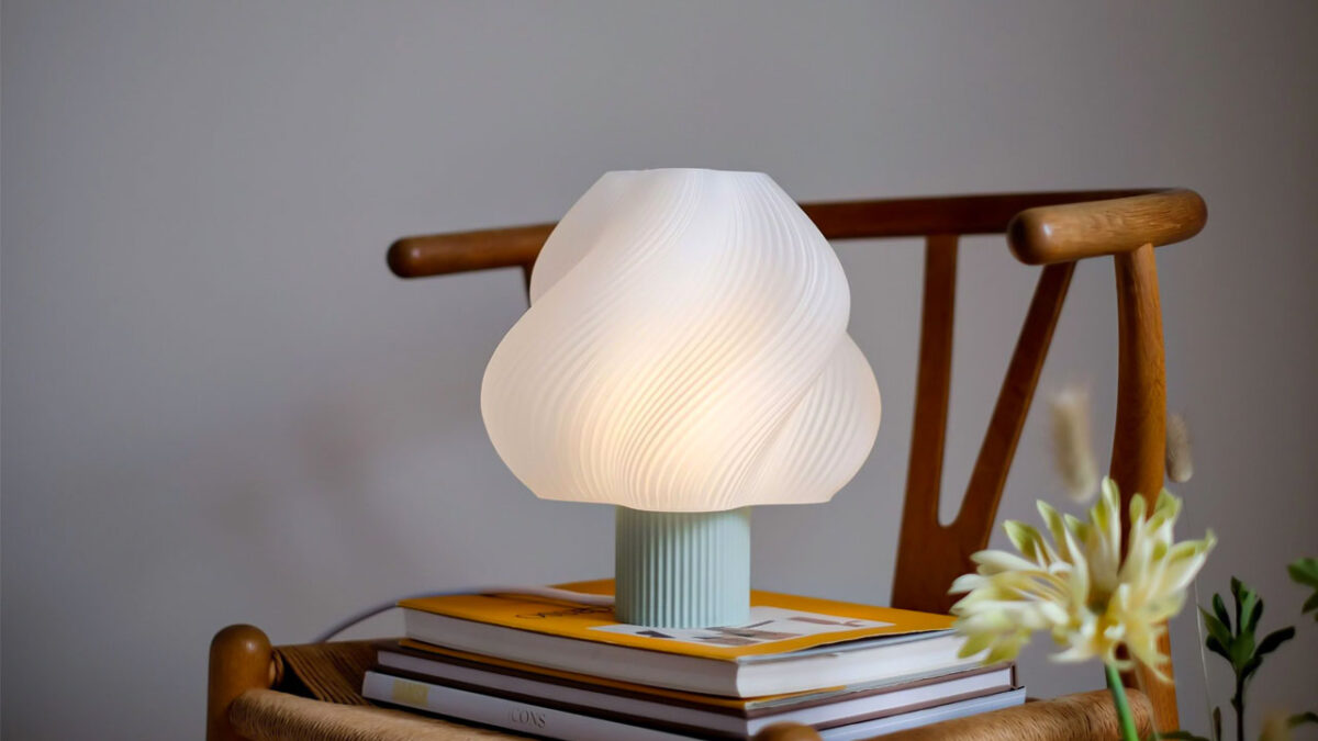 Beautilicious Ice Cream-Inspired Soft Serve Lamp by Crème Atelier