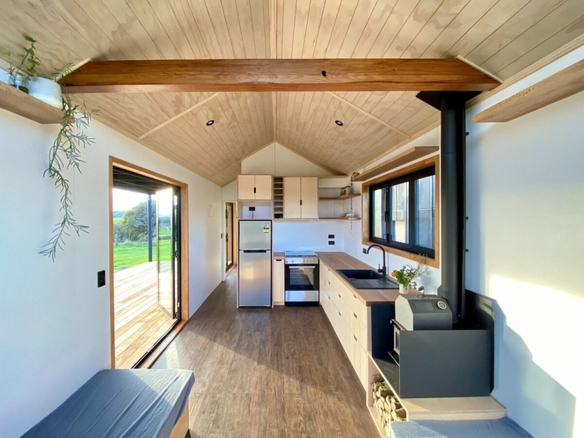 $192K Single-Level Whale Tiny House is Flexible Family Abode