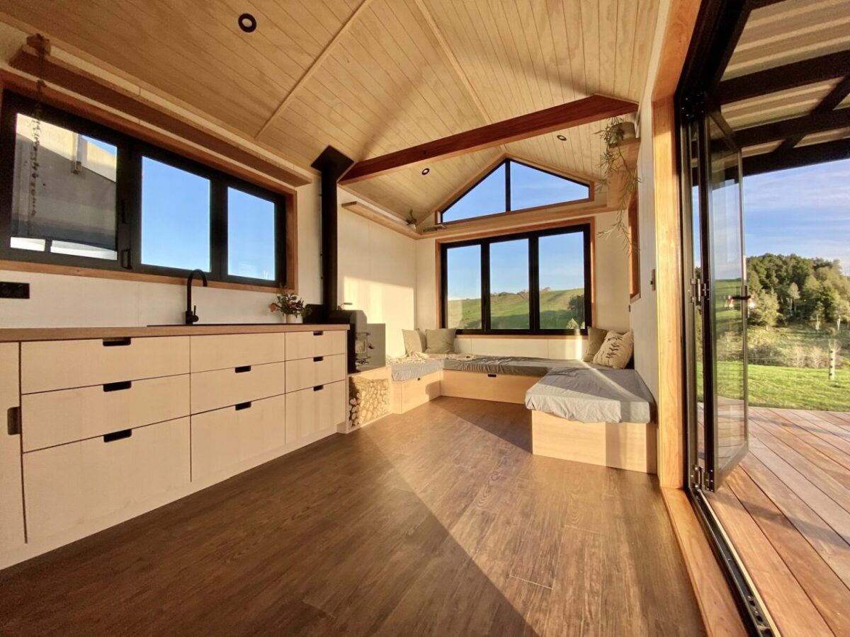 $192K Single-Level Whale Tiny House is Flexible Family Abode