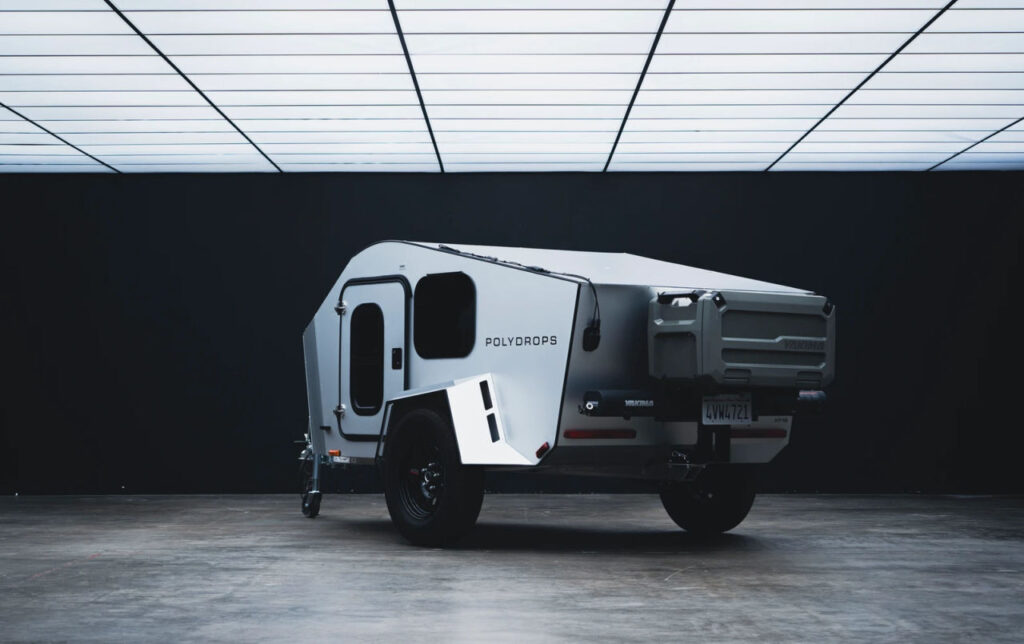Polydrops XP19 is Zero-Emission, Solar-Powered Camping Trailer