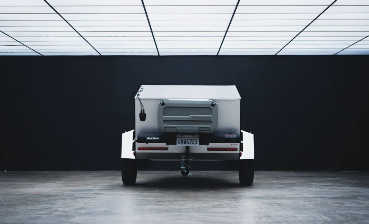 Polydrops XP19 is Zero-Emission, Solar-Powered Camping Trailer