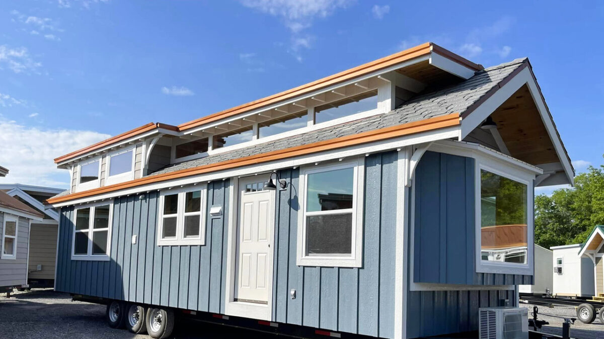 Birmingham Tiny House Offers Mini Mansion Comfort to a Family