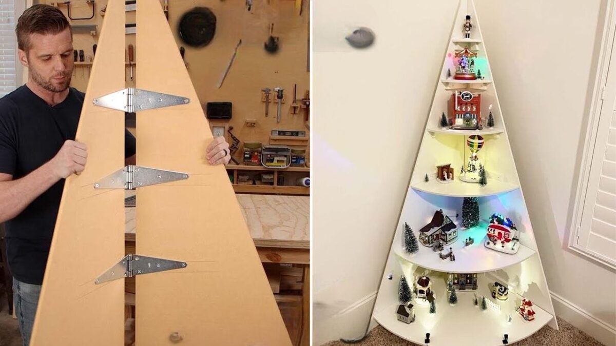 30 Christmas Village Tree Display Ideas Worth Your Home Décor