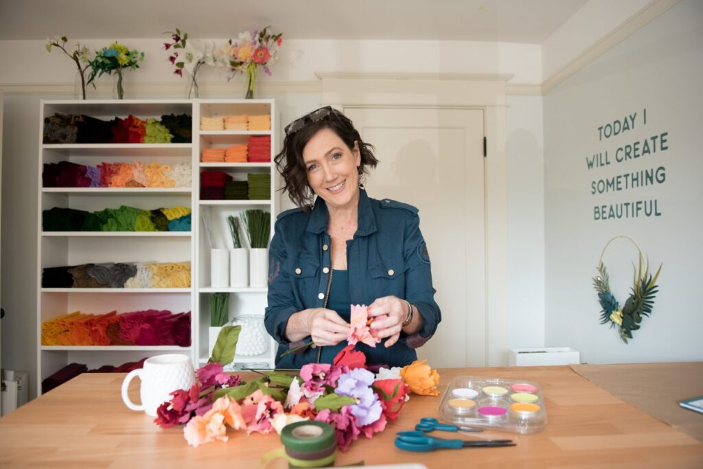 Celebrating Christmas With Lia Griffith, the DIY Queen