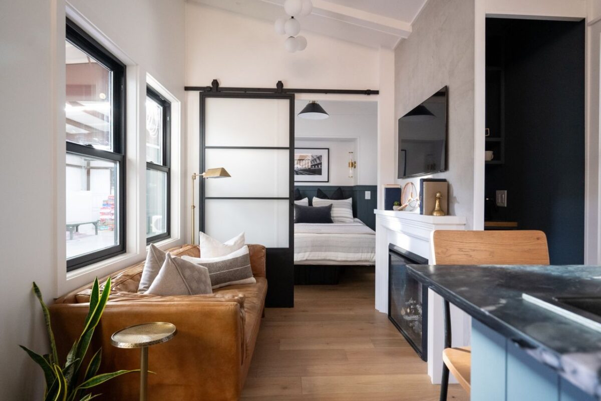 $119,000 City Tiny House Features Dual-Purpose Flex Area