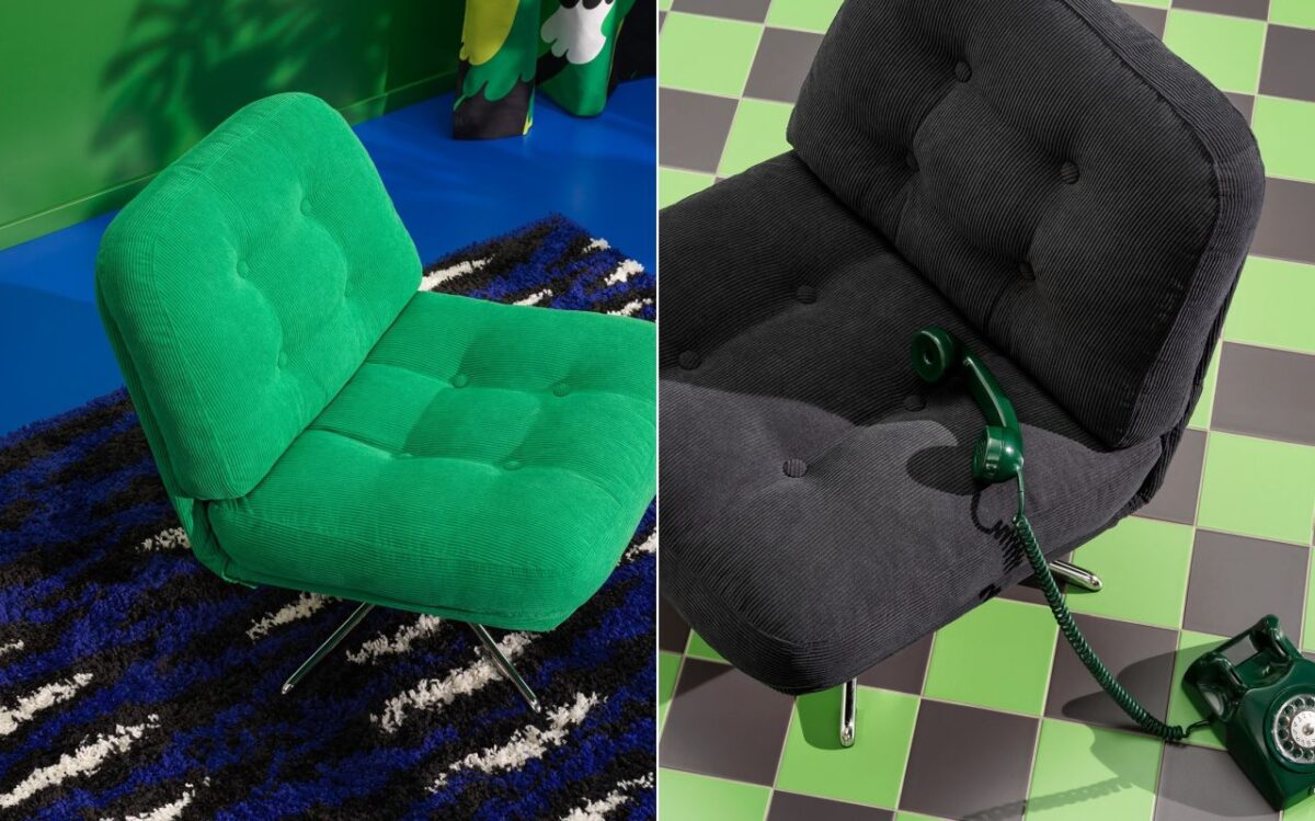 IKEA DYVLINGE Swivel Armchair is Old School With New Vibe