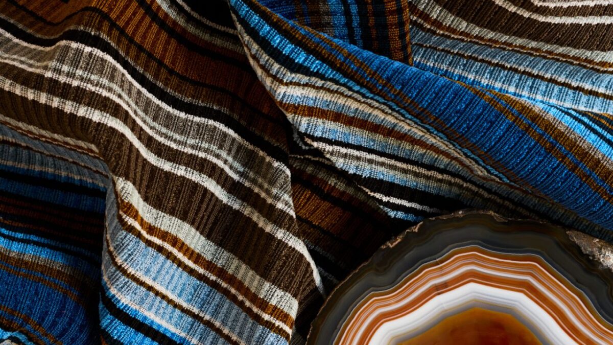 HBF Textiles’ Upholstery Fabric Trio Creates "Deep Connections"