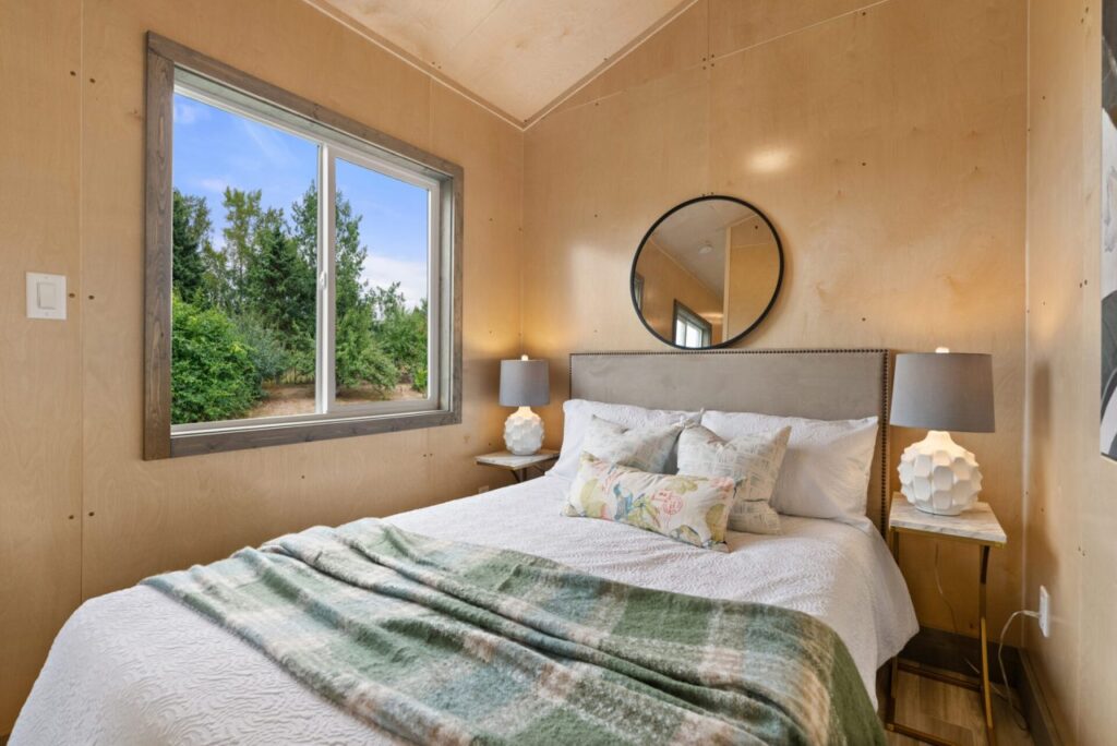 $75K Denman Tiny House has Single-Level Scandinavian Interior