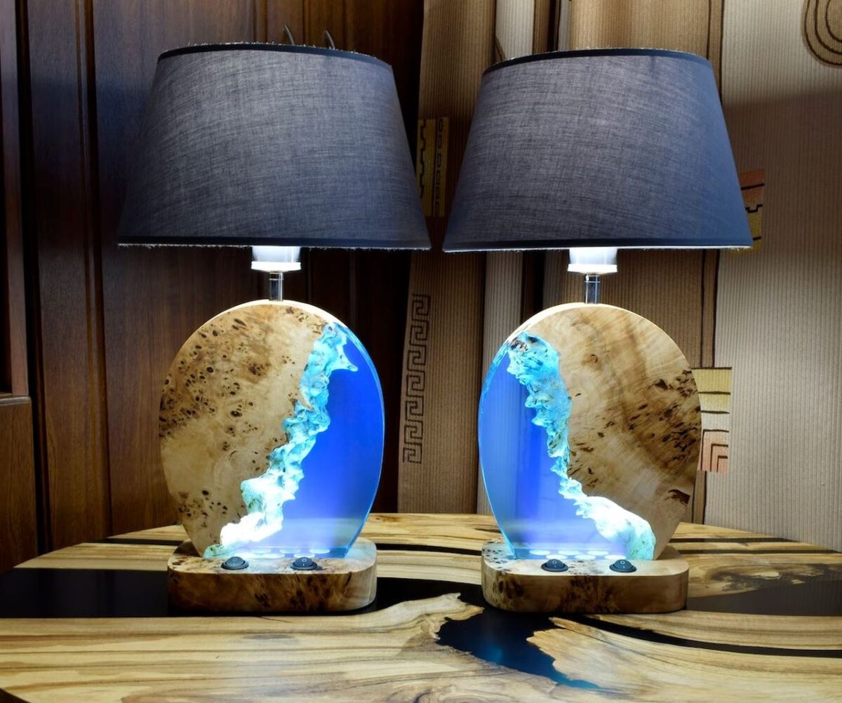 15+ Best Resin Lamps to Elevate Your Space in Style