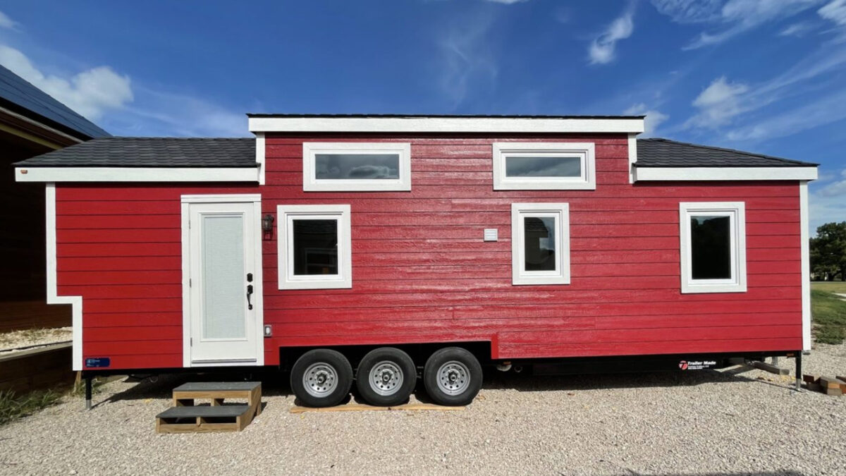 Firefly Tiny House Features Two Bedrooms and a Snug Bathroom