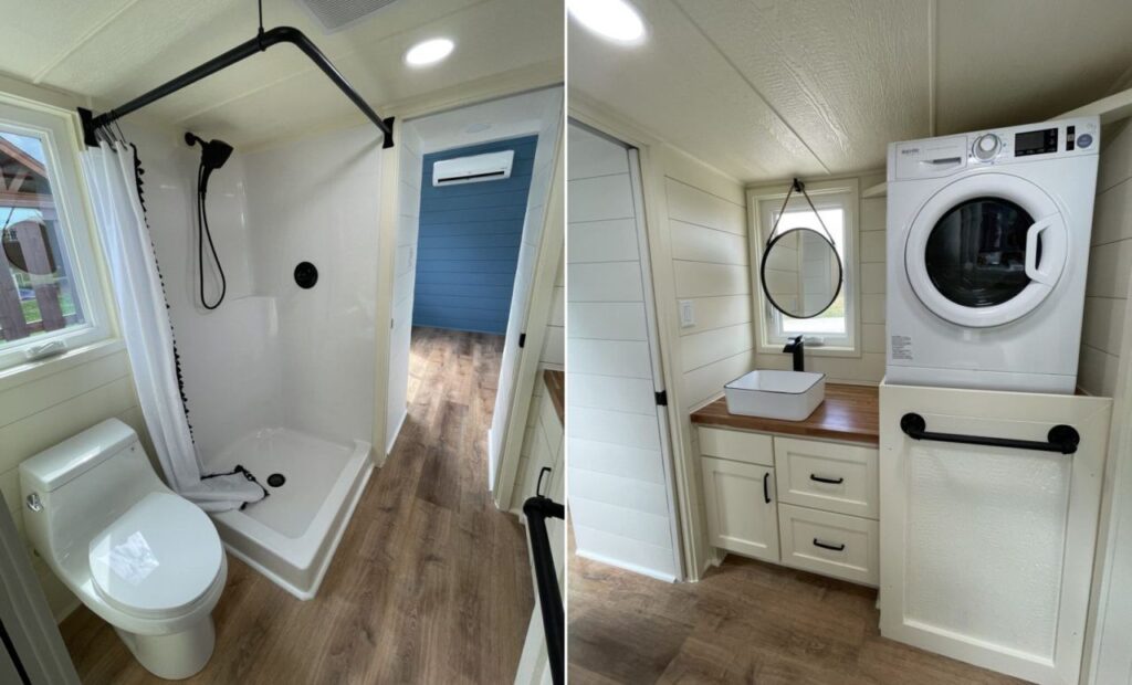 Firefly Tiny House Features Two Bedrooms and a Snug Bathroom