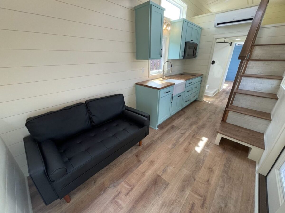 Firefly Tiny House Features Two Bedrooms and a Snug Bathroom