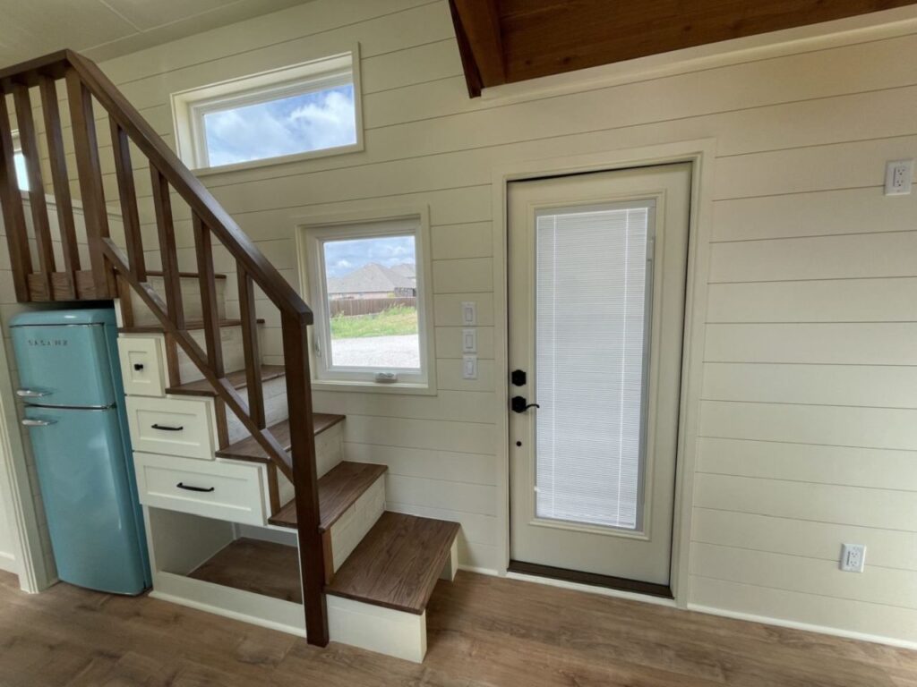 Firefly Tiny House Features Two Bedrooms and a Snug Bathroom
