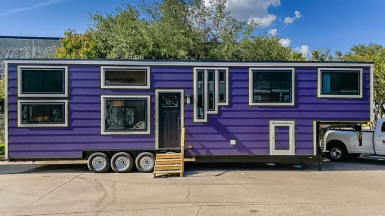 Gooseneck Graf Tiny House has Huge Livable Area of 400 sq ft