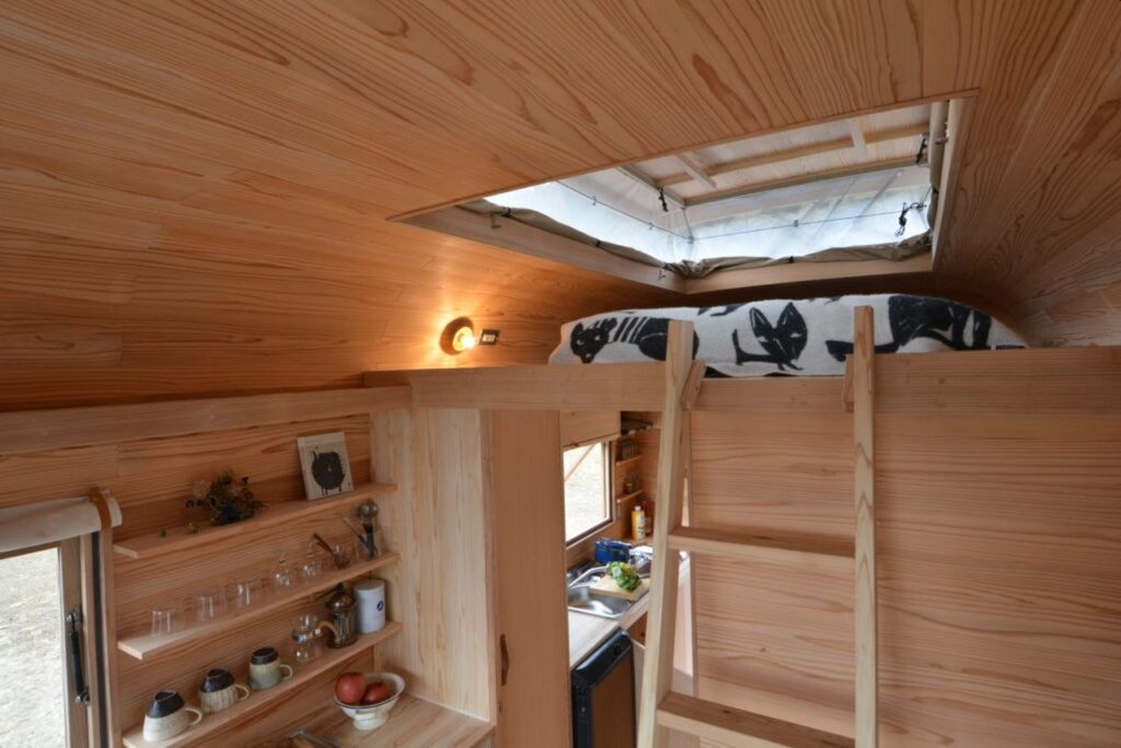 Isana Tiny House of Japan Has Design Inspired by Whale's Belly