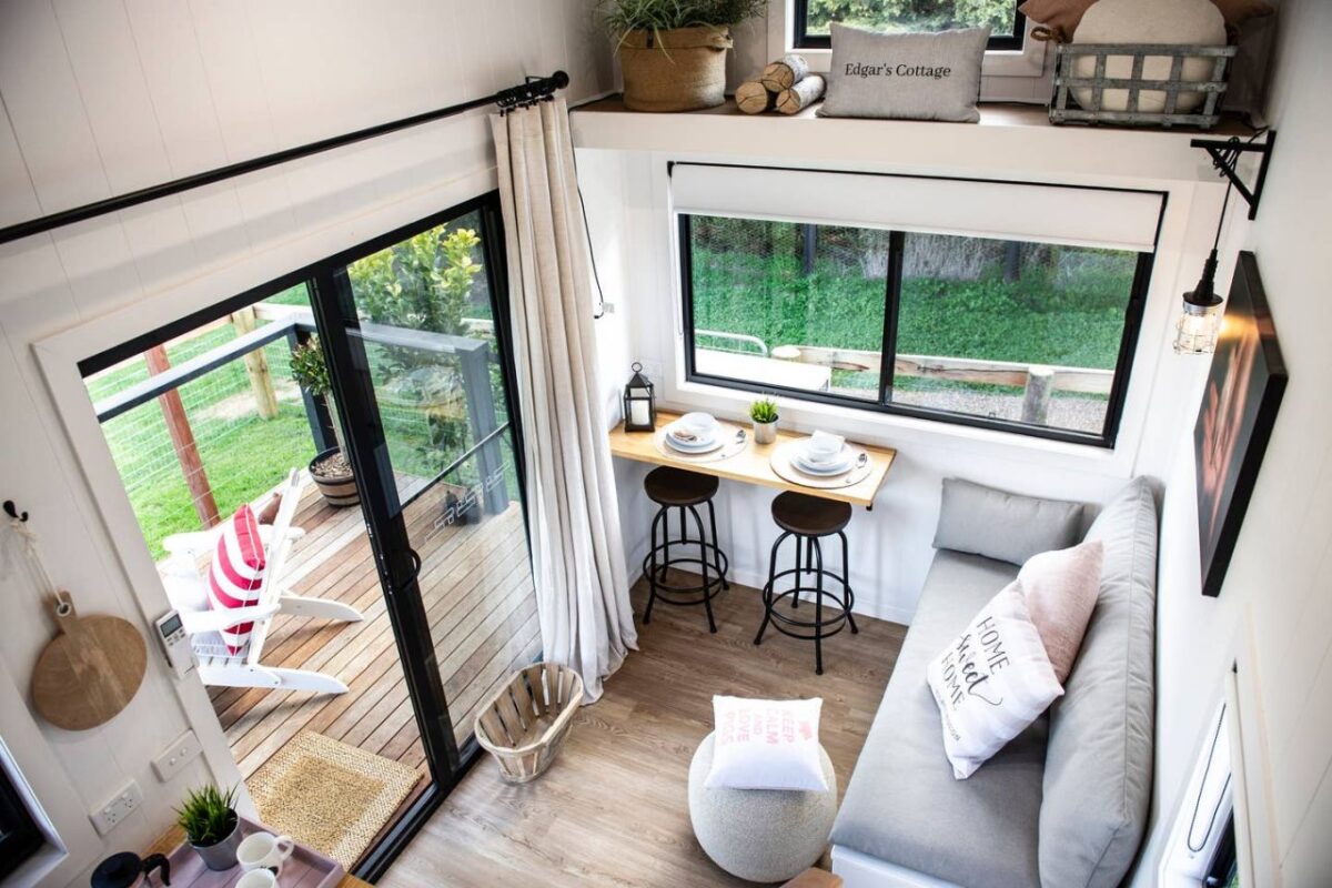 $105K Komodo Tiny House Sleeps Three in its Capacious Interior