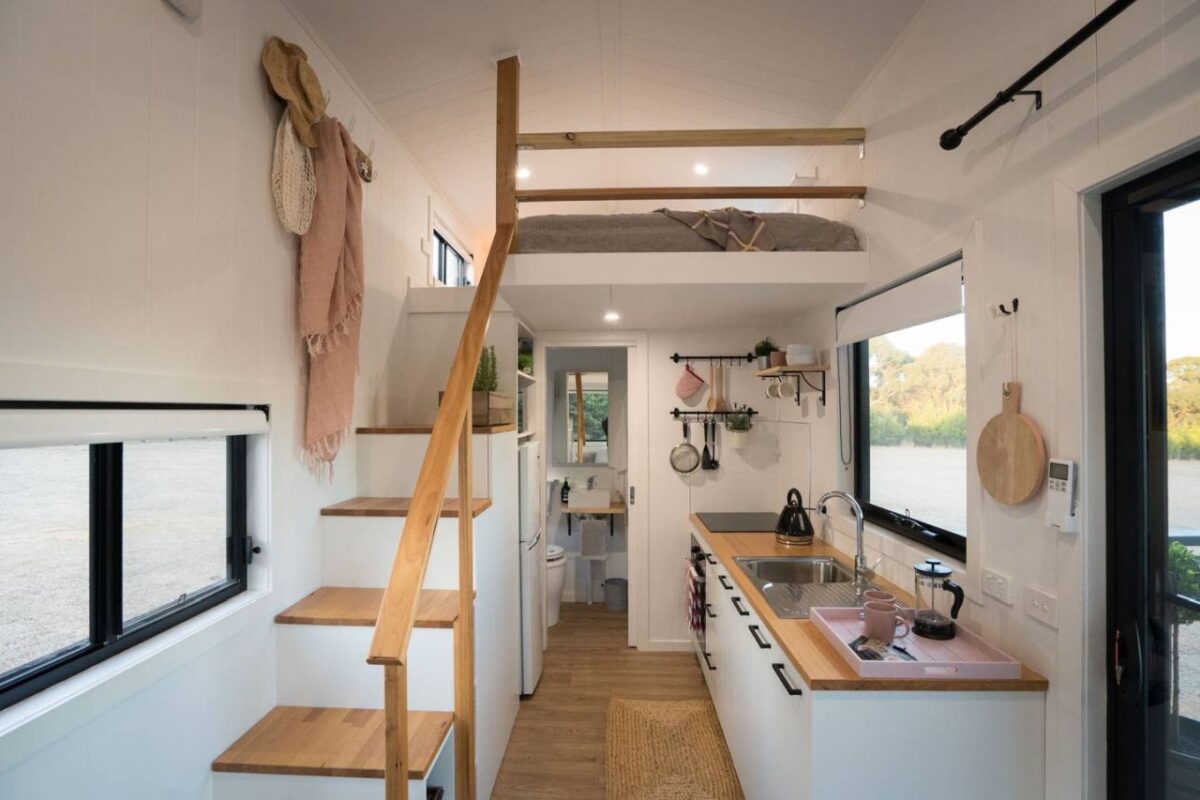 $105K Komodo Tiny House Sleeps Three in its Capacious Interior