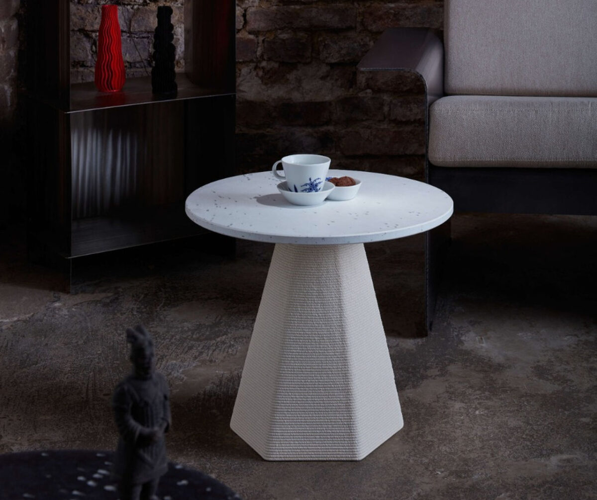 3D Printed LOOPS Coffee Tables Dress up a Living Room in Style