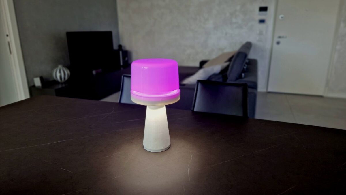 Lucilla: A portable lamp that keeps mosquitoes at Bay