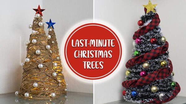 20+ Last-Minute Christmas Trees You can Make in a Jiffy