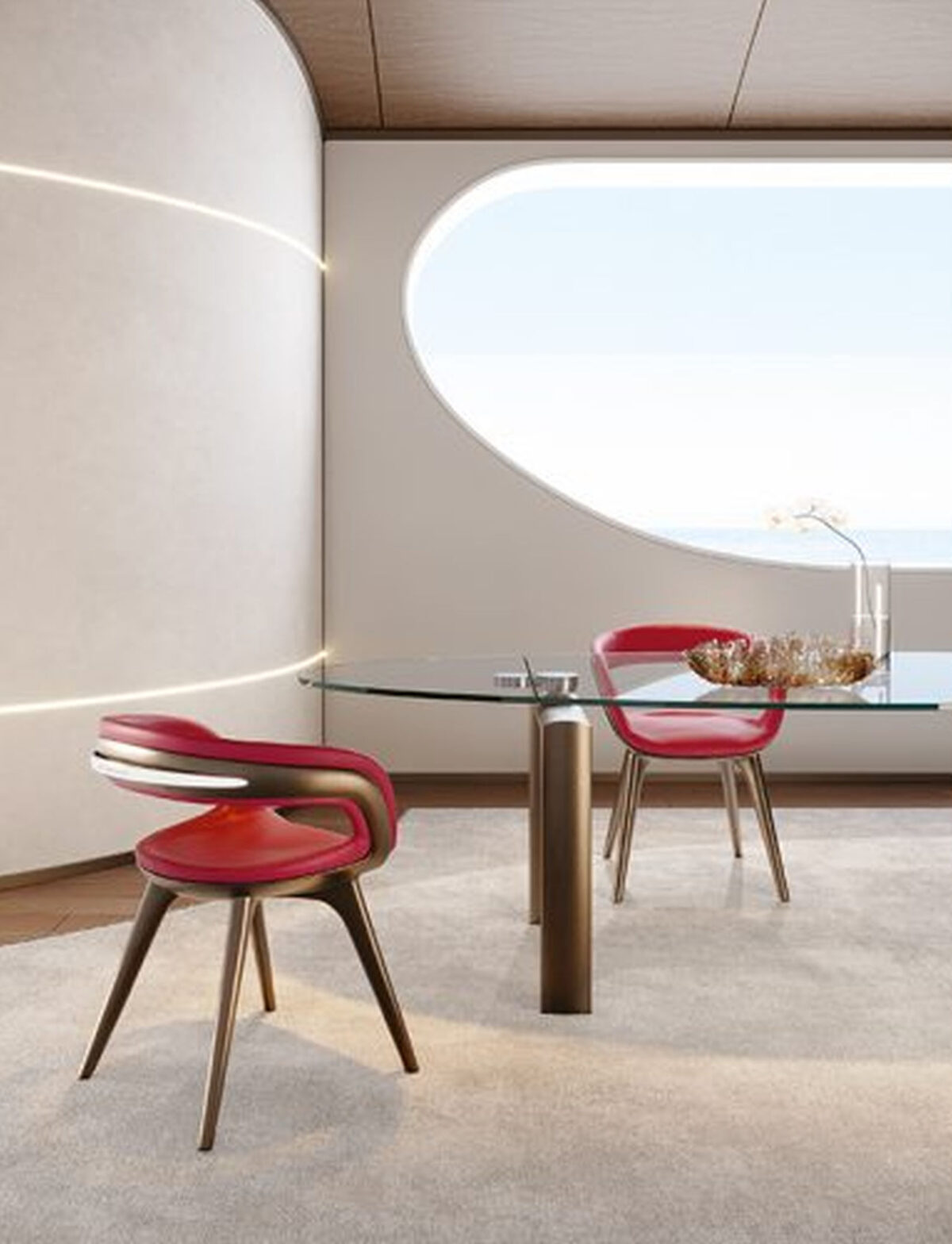 Pininfarina Nido Chair With Back-cut Styling